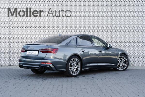 Grey Audi S6 2022 in Marupe, with an engine capacity of 3.00 L and mileage of 31 thousand km for 49900 €, photo 5 on AUTOMOTO.COM.LV