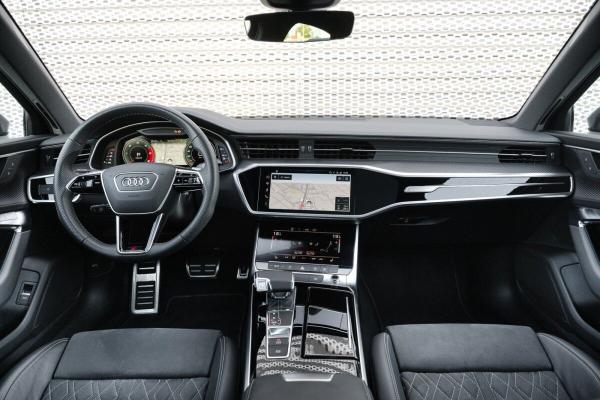 Grey Audi S6 2022 in Marupe, with an engine capacity of 3.00 L and mileage of 31 thousand km for 49900 €, photo 7 on AUTOMOTO.COM.LV
