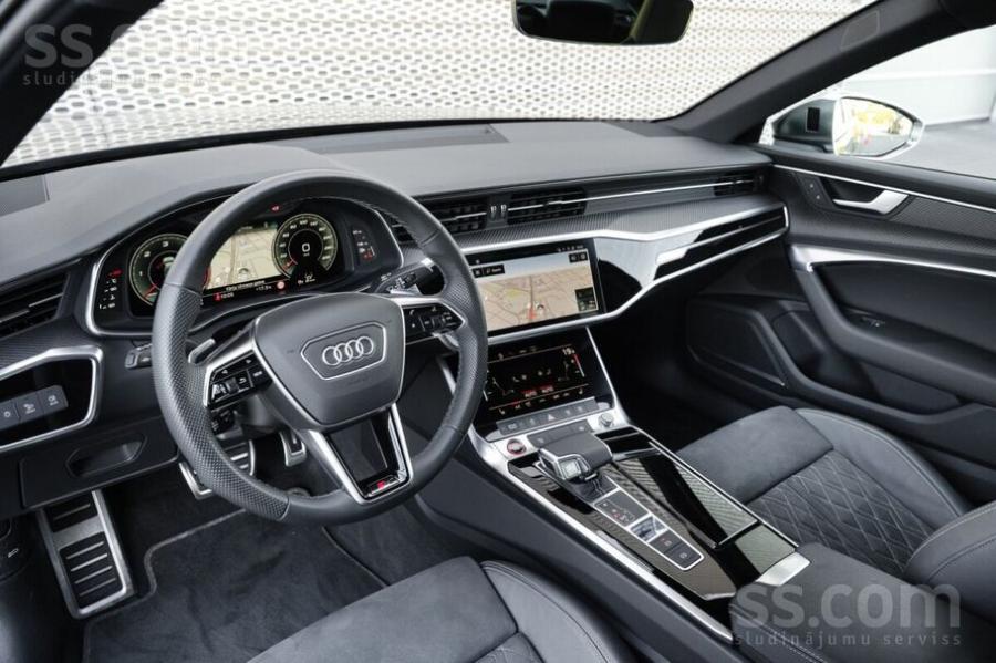 Pelēks Audi S6 2022 Rīga, ar dzinēja tilpumu 3.00 L un nobraukumu 31 tūkst. km par 49900 €, foto 12 vietnē AUTOMOTO.COM.LV