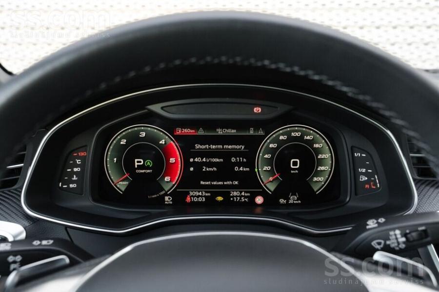 Pelēks Audi S6 2022 Rīga, ar dzinēja tilpumu 3.00 L un nobraukumu 31 tūkst. km par 49900 €, foto 19 vietnē AUTOMOTO.COM.LV