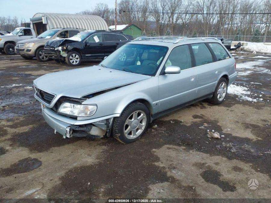 Grey Audi S6 1995 in Klaipeda, with an engine capacity of 2.23 L and mileage of 157 thousand km for 9000 €, photo 2 on AUTOMOTO.COM.LV