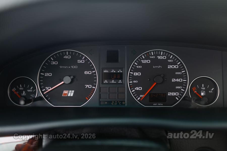 Grey Audi S6 1996 in Tallinn, with an engine capacity of 4.20 L and mileage of 340 thousand km for 6500 €, photo 12 on AUTOMOTO.COM.LV
