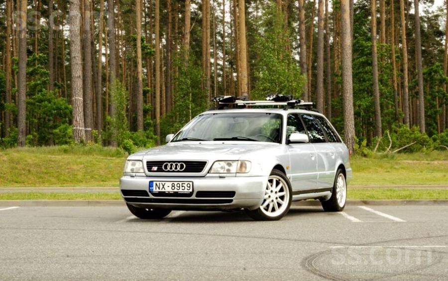 Pelēks Audi S6 1996 Rīga, ar dzinēja tilpumu 4.20 L un nobraukumu 303 tūkst. km par 7490 €, foto 1 vietnē AUTOMOTO.COM.LV