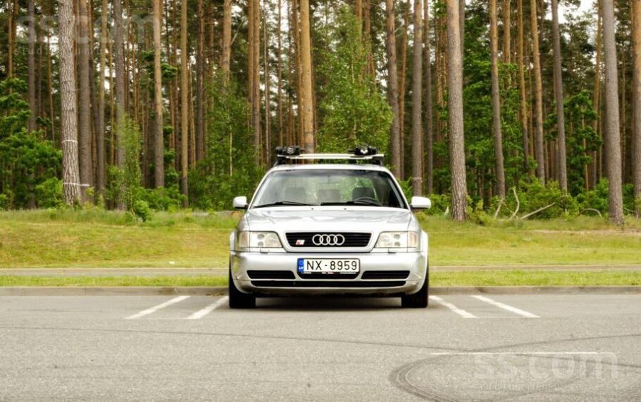 Pelēks Audi S6 1996 Rīga, ar dzinēja tilpumu 4.20 L un nobraukumu 303 tūkst. km par 7490 €, foto 4 vietnē AUTOMOTO.COM.LV