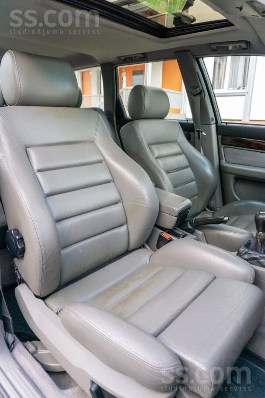 Pelēks Audi S6 1996 Rīga, ar dzinēja tilpumu 4.20 L un nobraukumu 303 tūkst. km par 7490 €, foto 27 vietnē AUTOMOTO.COM.LV