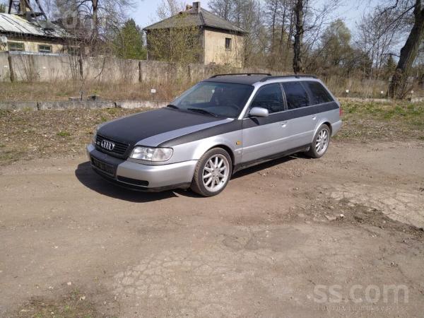 Pelēks Audi S6 1997 Rīga, ar dzinēja tilpumu 2.20 L un nobraukumu 280 tūkst. km par 8199 €, foto 1 vietnē AUTOMOTO.COM.LV