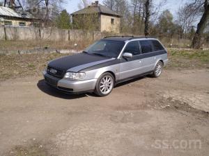Grey Audi S6 1997 in Riga, with an engine capacity of 2.20 L and mileage of 280 thousand km for 8199 €, photo  on AUTOMOTO.COM.LV