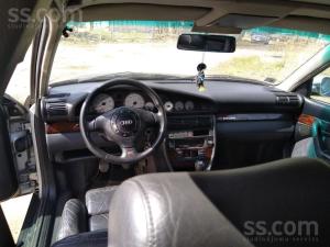 Grey Audi S6 1997 in Riga, with an engine capacity of 2.20 L and mileage of 280 thousand km for 8199 €, photo 7 on AUTOMOTO.COM.LV