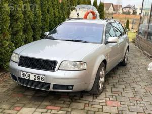 Pelēks Audi S6 2002 Rīga, ar dzinēja tilpumu 4.20 L un nobraukumu 240 tūkst. km par 3750 €, foto  vietnē AUTOMOTO.COM.LV