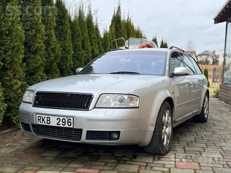 Grey Audi S6 2002 in Riga, with an engine capacity of 4.20 L and mileage of 240 thousand km for 3750 €, photo 3 on AUTOMOTO.COM.LV
