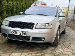 Grey Audi S6 2002 in Riga, with an engine capacity of 4.20 L and mileage of 240 thousand km for 3750 €, photo 5 on AUTOMOTO.COM.LV
