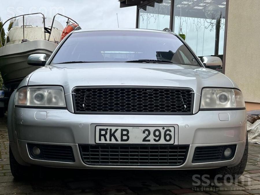 Grey Audi S6 2002 in Riga, with an engine capacity of 4.20 L and mileage of 240 thousand km for 3750 €, photo 6 on AUTOMOTO.COM.LV