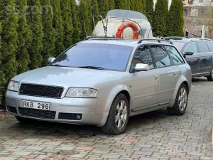 Grey Audi S6 2002 in Riga, with an engine capacity of 4.20 L and mileage of 240 thousand km for 3750 €, photo 7 on AUTOMOTO.COM.LV