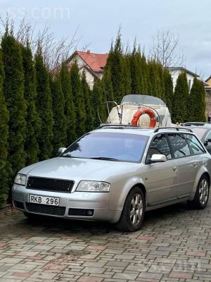 Grey Audi S6 2002 in Riga, with an engine capacity of 4.20 L and mileage of 240 thousand km for 3750 €, photo 8 on AUTOMOTO.COM.LV