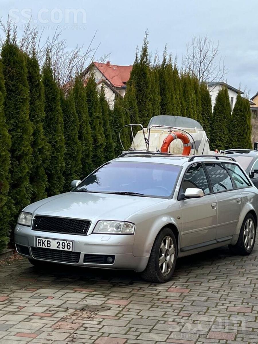 Grey Audi S6 2002 in Riga, with an engine capacity of 4.20 L and mileage of 240 thousand km for 3750 €, photo 8 on AUTOMOTO.COM.LV