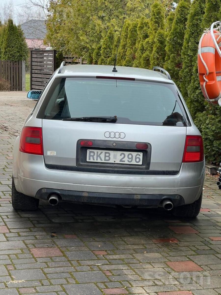 Grey Audi S6 2002 in Riga, with an engine capacity of 4.20 L and mileage of 240 thousand km for 3750 €, photo 9 on AUTOMOTO.COM.LV