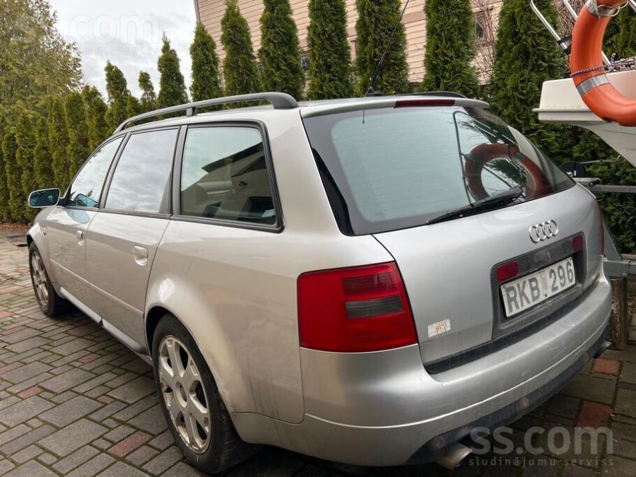 Grey Audi S6 2002 in Riga, with an engine capacity of 4.20 L and mileage of 240 thousand km for 3750 €, photo 10 on AUTOMOTO.COM.LV