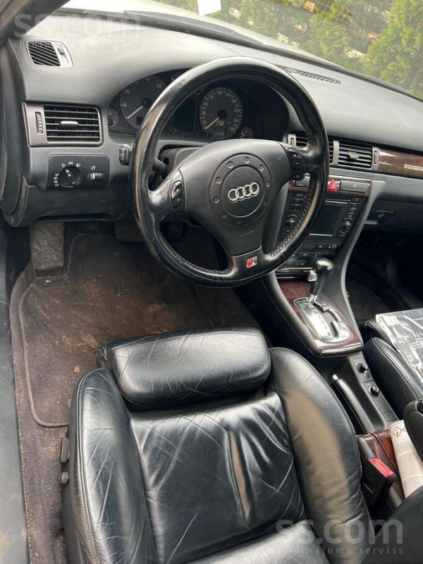 Grey Audi S6 2002 in Riga, with an engine capacity of 4.20 L and mileage of 240 thousand km for 3750 €, photo 10 on AUTOMOTO.COM.LV