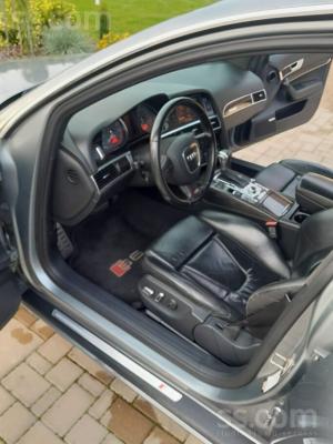 Grey Audi S6 2007 in Bauska, with an engine capacity of 5.20 L and mileage of 0 thousand km for 13500 €, photo 6 on AUTOMOTO.COM.LV