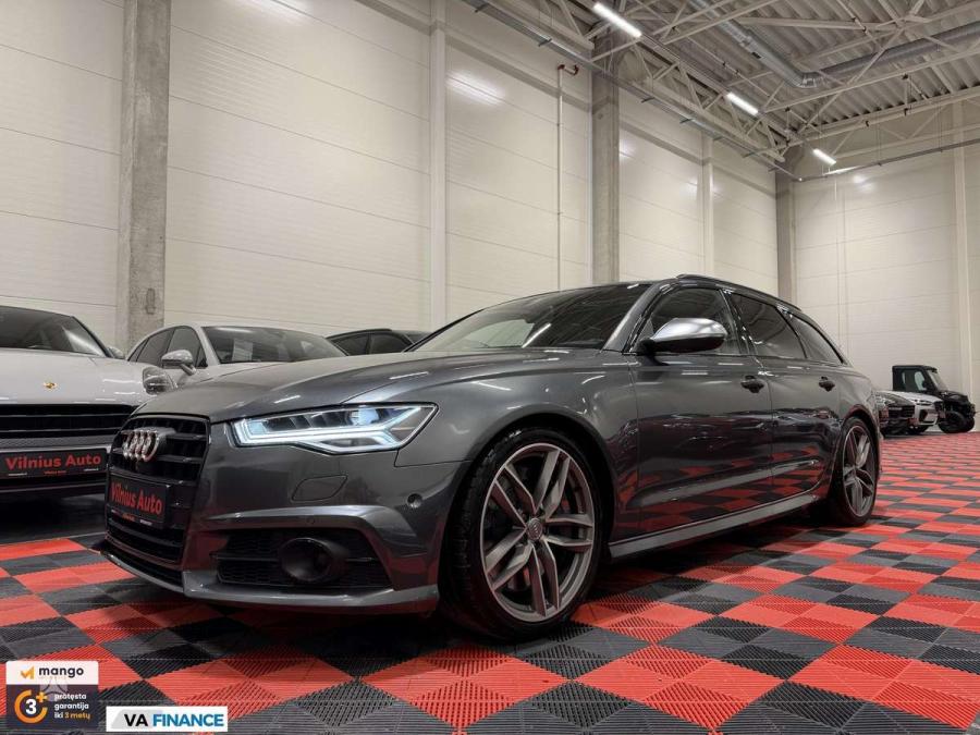 Pelēks Audi S6 2015 Viļņa, ar dzinēja tilpumu 3.99 L un nobraukumu 111 tūkst. km par 35990 €, foto 1 vietnē AUTOMOTO.COM.LV