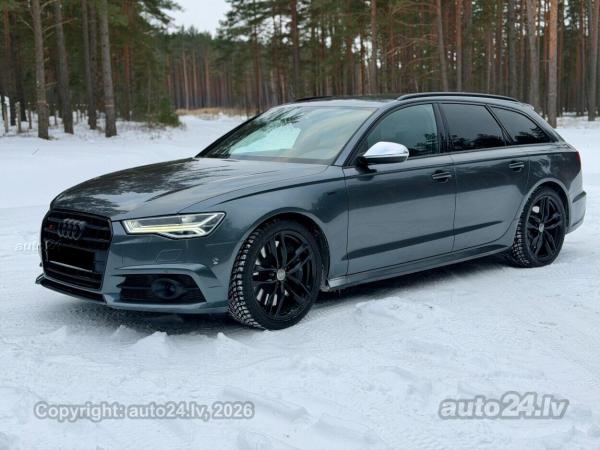 Pelēks Audi S6 2015 Rīga, ar dzinēja tilpumu 4.00 L un nobraukumu 228 tūkst. km par 20999 €, foto 2 vietnē AUTOMOTO.COM.LV