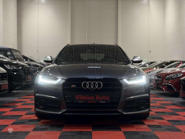 Grey Audi S6 2015 in Vilnius, with an engine capacity of 3.99 L and mileage of 111 thousand km for 33990 €, photo 2 on AUTOMOTO.COM.LV