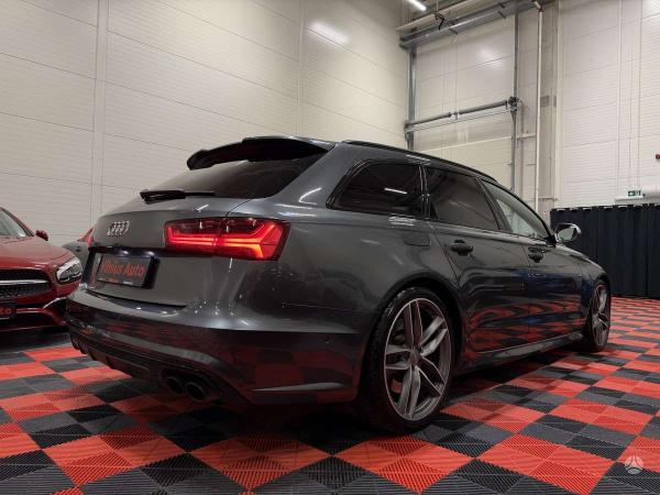 Grey Audi S6 2015 in Vilnius, with an engine capacity of 3.99 L and mileage of 111 thousand km for 33990 €, photo 4 on AUTOMOTO.COM.LV