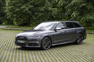 Grey Audi S6 2016 in Vilnius, with an engine capacity of 3.99 L and mileage of 274 thousand km for 25000 €, photo 7 on AUTOMOTO.COM.LV