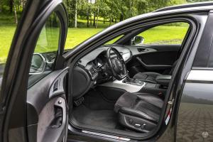 Grey Audi S6 2016 in Vilnius, with an engine capacity of 3.99 L and mileage of 274 thousand km for 25000 €, photo 14 on AUTOMOTO.COM.LV