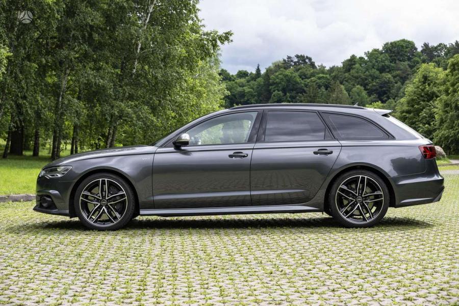 Grey Audi S6 2016 in Vilnius, with an engine capacity of 3.99 L and mileage of 274 thousand km for 25000 €, photo 23 on AUTOMOTO.COM.LV