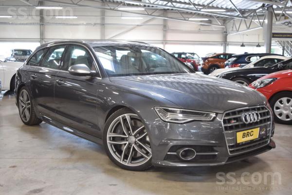 Grey Audi S6 2017 in Riga, with an engine capacity of 4.00 L and mileage of 178 thousand km for 25500 €, photo 1 on AUTOMOTO.COM.LV