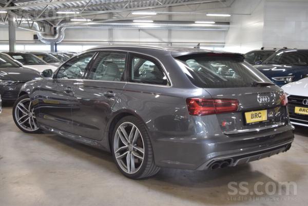 Grey Audi S6 2017 in Riga, with an engine capacity of 4.00 L and mileage of 178 thousand km for 25500 €, photo 2 on AUTOMOTO.COM.LV