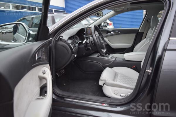 Grey Audi S6 2017 in Riga, with an engine capacity of 4.00 L and mileage of 178 thousand km for 25500 €, photo 3 on AUTOMOTO.COM.LV