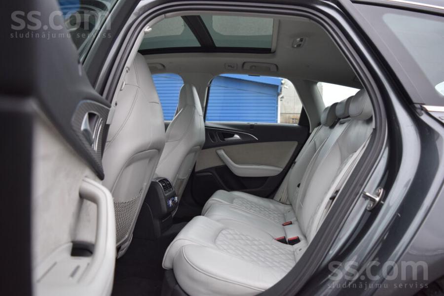 Pelēks Audi S6 2017 Rīga, ar dzinēja tilpumu 4.00 L un nobraukumu 178 tūkst. km par 25500 €, foto 16 vietnē AUTOMOTO.COM.LV