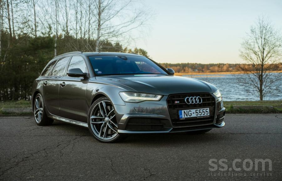 Pelēks Audi S6 2017 Rīga, ar dzinēja tilpumu 4.00 L un nobraukumu 0 tūkst. km par 19850 €, foto 3 vietnē AUTOMOTO.COM.LV