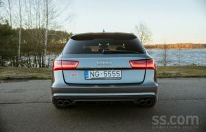 Pelēks Audi S6 2017 Rīga, ar dzinēja tilpumu 4.00 L un nobraukumu 0 tūkst. km par 19850 €, foto 4 vietnē AUTOMOTO.COM.LV
