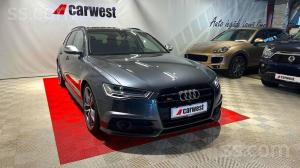 Grey Audi S6 2018 in Riga, with an engine capacity of 4.00 L and mileage of 80 thousand km for 38000 €, photo 4 on AUTOMOTO.COM.LV