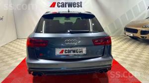 Grey Audi S6 2018 in Riga, with an engine capacity of 4.00 L and mileage of 80 thousand km for 38000 €, photo 6 on AUTOMOTO.COM.LV