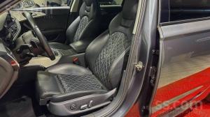 Grey Audi S6 2018 in Riga, with an engine capacity of 4.00 L and mileage of 80 thousand km for 38000 €, photo 12 on AUTOMOTO.COM.LV