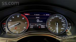 Grey Audi S6 2018 in Riga, with an engine capacity of 4.00 L and mileage of 80 thousand km for 38000 €, photo 14 on AUTOMOTO.COM.LV