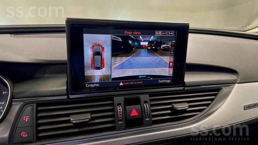 Grey Audi S6 2018 in Riga, with an engine capacity of 4.00 L and mileage of 80 thousand km for 38000 €, photo 15 on AUTOMOTO.COM.LV