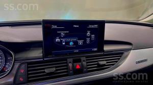 Grey Audi S6 2018 in Riga, with an engine capacity of 4.00 L and mileage of 80 thousand km for 38000 €, photo 19 on AUTOMOTO.COM.LV