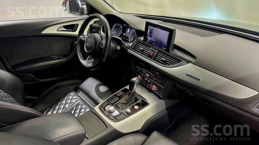 Grey Audi S6 2018 in Riga, with an engine capacity of 4.00 L and mileage of 80 thousand km for 38000 €, photo 22 on AUTOMOTO.COM.LV