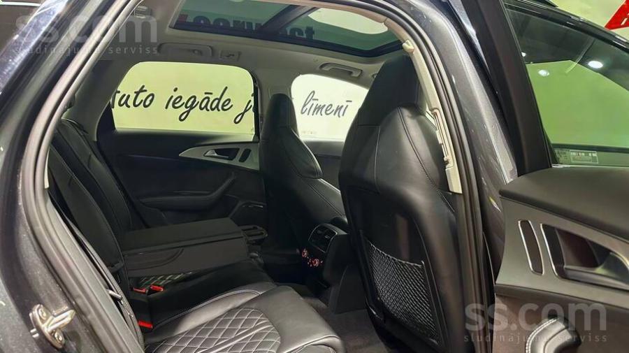 Grey Audi S6 2018 in Riga, with an engine capacity of 4.00 L and mileage of 80 thousand km for 38000 €, photo 25 on AUTOMOTO.COM.LV