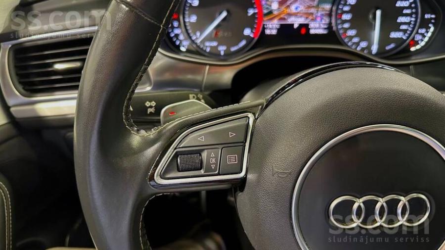 Grey Audi S6 2018 in Riga, with an engine capacity of 4.00 L and mileage of 80 thousand km for 38000 €, photo 29 on AUTOMOTO.COM.LV