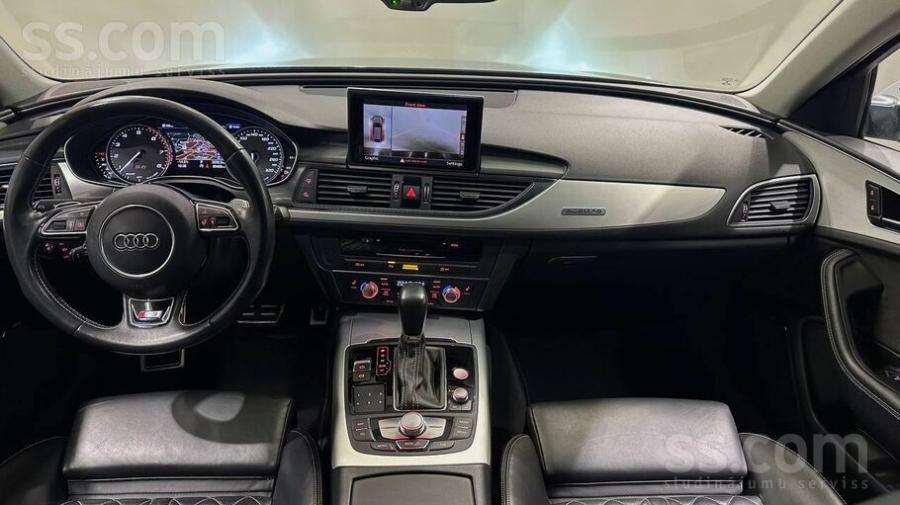 Grey Audi S6 2018 in Riga, with an engine capacity of 4.00 L and mileage of 80 thousand km for 38000 €, photo 30 on AUTOMOTO.COM.LV