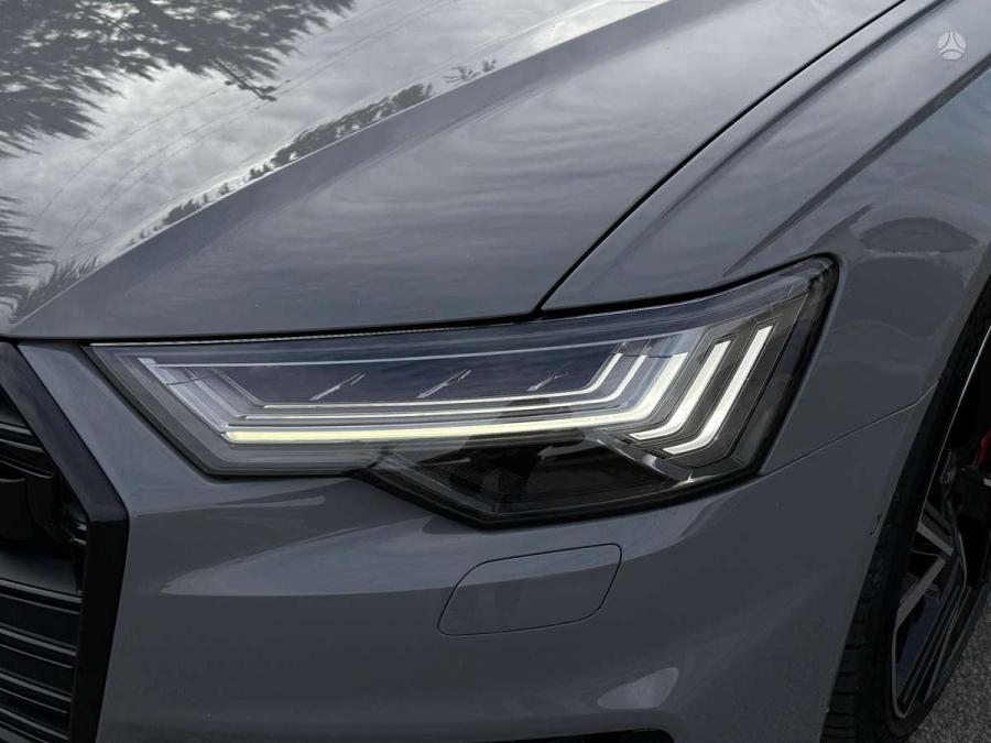 Pelēks Audi S6 2021 Viļņa, ar dzinēja tilpumu 3.00 L un nobraukumu 220 tūkst. km par 35950 €, foto 3 vietnē AUTOMOTO.COM.LV
