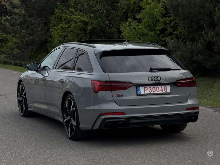 Pelēks Audi S6 2021 Viļņa, ar dzinēja tilpumu 3.00 L un nobraukumu 220 tūkst. km par 35950 €, foto 8 vietnē AUTOMOTO.COM.LV