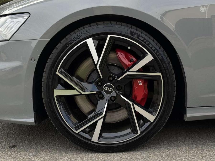Pelēks Audi S6 2021 Viļņa, ar dzinēja tilpumu 3.00 L un nobraukumu 220 tūkst. km par 35950 €, foto 9 vietnē AUTOMOTO.COM.LV