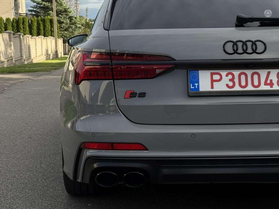 Pelēks Audi S6 2021 Viļņa, ar dzinēja tilpumu 3.00 L un nobraukumu 220 tūkst. km par 35950 €, foto 14 vietnē AUTOMOTO.COM.LV